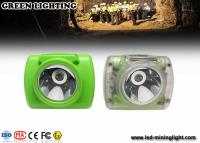 China Rechargeable Mining Cap Lamp 0.7W 190mA 3.7V 3.1Ah Lithium LED Headlamp for sale