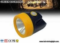 China 3.7V 3.8Ah Li-ion Cordless LED Mining Cap Lamp 7000Lux Explosion-Proof for sale