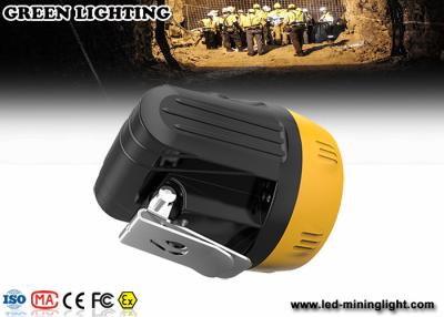 China 7000 Lux IP67 Led Coal Mining Lights 3.7v 18650 Li - Ion Rechargeable Battery for sale