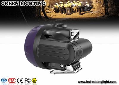 China Impact resistant Rechargeable LED Headlamp , black rechargeable led headlight for sale