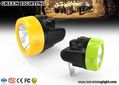China Prevent Blackout Emergency Coal Mining Lights , Coal Miner Hard Hat Light Lightweight for sale
