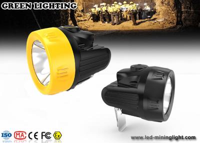 China Portable 7000lux Brightness Cordless Mining Cap Lights Lithium Battery Outdoor Sports for sale