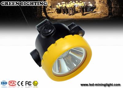 China 2.2Ah lithium battery mining cap lights , CREE LED lighting 171g convenient for sale