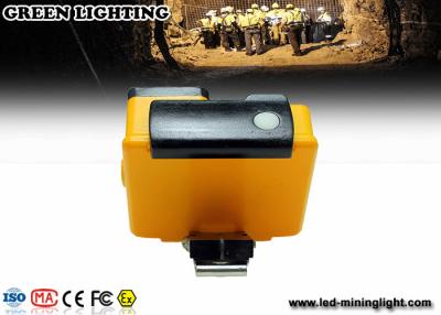 China PC 6.4ah 3.7v Battery Cree Led Mining Light , Miners Lights For Hard Hats for sale
