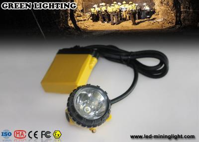 China 25000 Lux 12Ah Battery 3W LED Coal Mining Lights with 4 Levels Lighting for sale