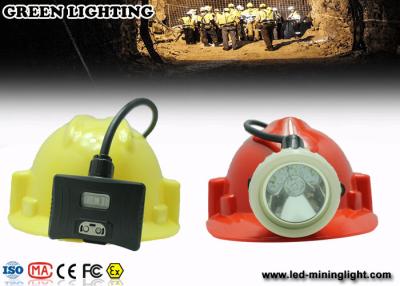 Chine phare des mineurs de 0.38M Cable White Color, lumière de casque antichoc de 8000 mineurs du lux IP68 à vendre