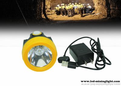 China Water - Proof 10000lux High Beam Cordless Coal Mining Lights 3.9ah Rechargeable Battery factory