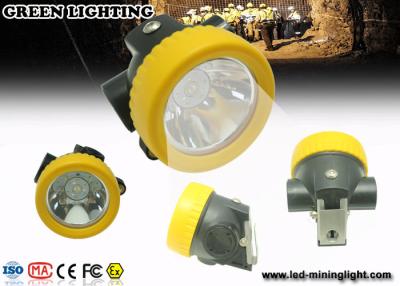 China PC Material Small All in one Coal Miner Hard Hat Light with Li ion Battery for sale