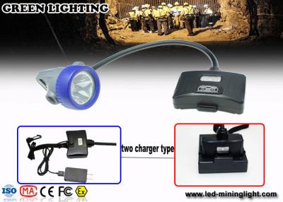 China 5.6Ah Li  ion Battery Rechargeable Miners Headlamp , High Lumen Rechargeable Cap Lamps for sale