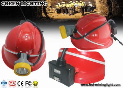 China High Lumen IP68 Explosion - Proof Coal Mining Lights , 5.6Ah  Li ion Battery Coal Miner's Headlamp for sale