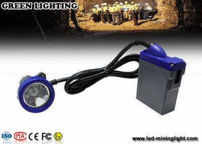 중국 4000 럭스 강한 LED 마이닝 빛, 6.6Ah 3.7V 리튬 이온 배터리와 비상 마이닝 전면램프 판매용