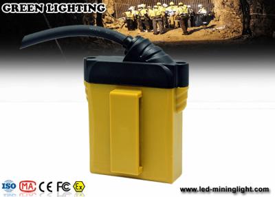 China 3W 800mA LED coal mining cap lamp , cable light color option with SAMSUNG battery pack for sale
