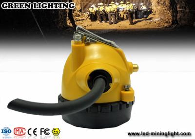 China 3W 800mA LED coal mining cap lamp , cable light color option with SAMSUNG battery pack for sale