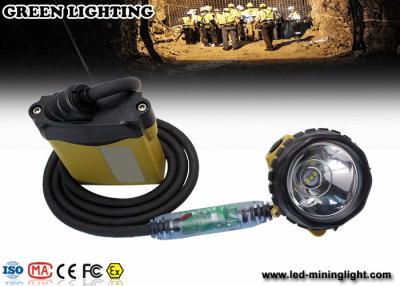 China Super power GLC12-C miners cap lamp , 25000lux brightness LED mining headlamp for sale