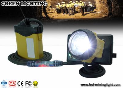 China OEM/ODM LED Mining Cap Lights With SAMSUNG Lithium Battery , 3W 800Ah Light Power for sale