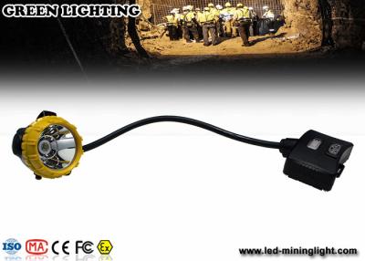 중국 15000개 럭스고 휘도 LED 마이닝 빛 IP68 방수 광부들 캡 램프 판매용