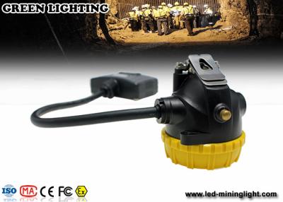 China 3.7V 450mA Rechargeable LED Headlamp Semi - Cord Helmet Mounted Lamp for sale