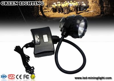 China 3.7V 450mA Rechargeable LED Headlamp Semi - Cord Helmet Mounted Lamp for sale