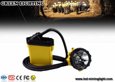 Cina faro ricaricabile di 25000lux LED con cavo, minatori protetti contro le esplosioni leggeri per i caschi in vendita