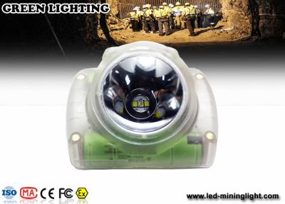 China Lámpara de casquillo minera sin cuerda recargable de los mineros del poder más elevado de las luces de la seguridad LED en venta