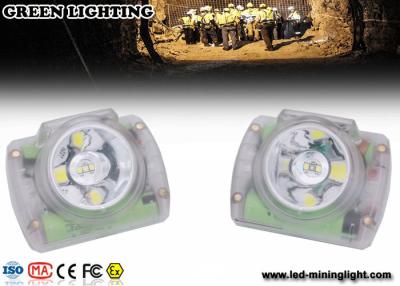 China Faros mineros recargables sin cuerda Cree Led, luz del casco de los mineros de carbón a prueba de explosiones en venta