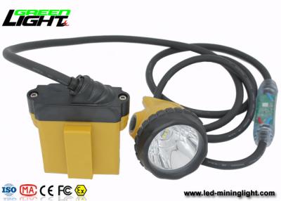 China Lámpara de explotación minera a prueba de explosiones del IP 68 LED con la luz del cable de la seguridad, 28000 Lux Miners Cap Lamp en venta