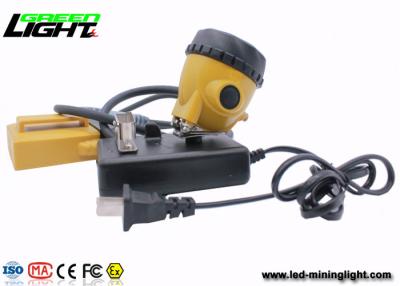 China Lámpara de explotación minera a prueba de explosiones del IP 68 LED con la luz del cable de la seguridad, 28000 Lux Miners Cap Lamp en venta