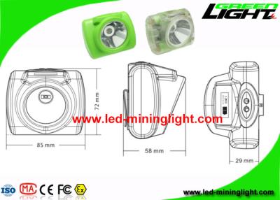 China 6.8 Ah High Performance Hard Hat LED Lights For Underground Mine Tunneling for sale