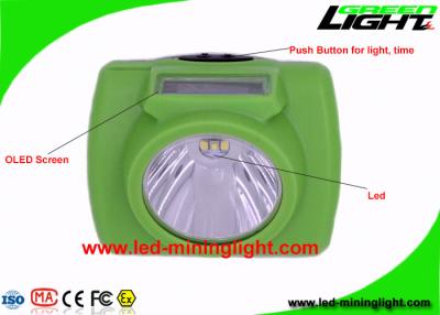 13000 Lux Rechargeable Led Hard Hat Licht-abnehmbare Struktur-anti- Explosion