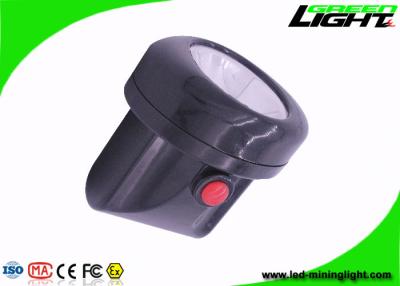 China Long Working Time Coal Mining Lights , 4000 Lux High Beam Miners Helmet Light for sale