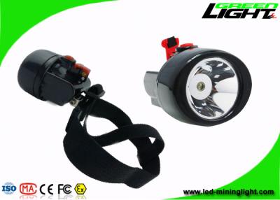 China Underground Mining Rechargeable LED Headlamp Light Weight PC Material for sale