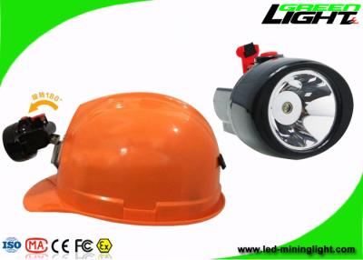 China Outdoor Customized Cordless LED Mining Cap Lamp High Power Rechargeable for sale