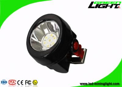 중국 Li - 이온 바테리 재충전이 가능한 광부들 전면램프 10000 럭스 불꽃 - 반대자 판매용