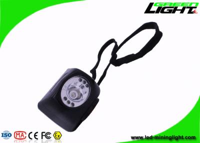China Industrial LED Mining Light Rechargeable 8000 Lux High Beam Black Color with digital screen waterproof with safety rope for sale