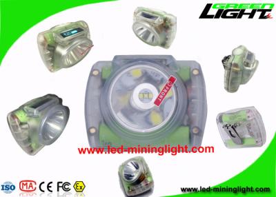 China Wireless Underground LED Miners Cap Lamp 13000 Lux Light Weight 200g for sale
