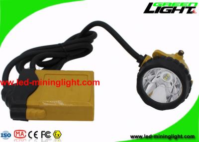 China Rechargeable 25000 Lux Coal Miners Headlamp With 4 Levels Lighting for sale