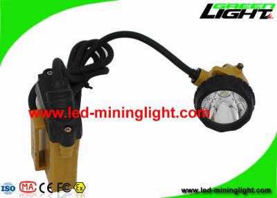 China Rechargeable 25000 Lux Coal Miners Headlamp With 4 Levels Lighting for sale