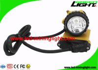 China Explosion Proof Mining Cap Light 25000 Lux 10.4Ah LED Headlamp for Open Pit for sale