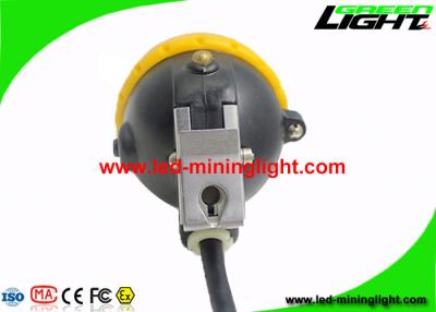 China Low Power Warning LED Miners Lamp Yellow / Black Color For Underground Safety for sale