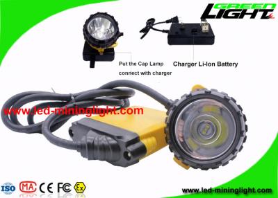China Waterproof LED Miners Lamp 25000lux Brightness With 10.4 Ah Big Battery Capacity factory