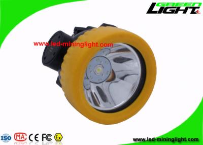 China 2.2Ah Portable  Rechargeable LED Headlamp PC + ABS Material High Safety for sale