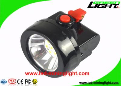 China 3.7V 450mA Cordless Mining Lights 10000 Lux Moisture Proof With Black Color for sale