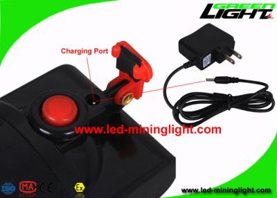 China Underground Miners Helmet Light With Plug IN Charging 2.8Ah Explosion Proof for sale