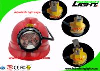 China GL12-A 25000 Lux 490g Lightweight Mining Cap Light 90 Degree Rotation Adjustable Angle for sale