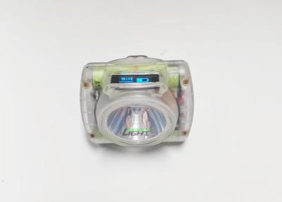 China Lámpara de casco LED inalámbrica con pantalla OLED resistente a impactos, 7AH, 15000lux, para minería de carbón, IP68 a prueba de agua en venta