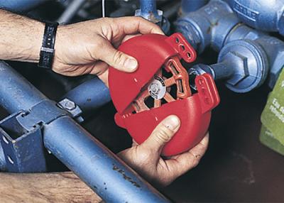 Cina Blocco della valvola del cancello di colore rosso per 25 mm-330 mm Valvola, blocco della valvola del cancello standard Materiale ABS in vendita