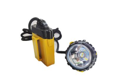 Cina 25000lx 10400mah Ip68 Lampada per casco da minatore a LED antideflagrante 348lum Faro da minatore in vendita