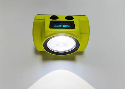 China High Bright Led Cordless Rechargeable Explosion-proof Mining Headlamp 6.8Ah Over-moulding Miners Cap Lamp for sale