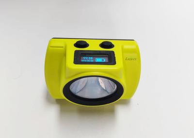 China High Bright Led Cordless Rechargeable Explosion-proof Mining Headlamp 6.8Ah Over-moulding Miners Cap Lamp for sale