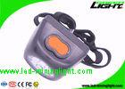 China 220g LED Mining Headlamp 8000lux Brightness For Fire Fighting / Overhauling for sale